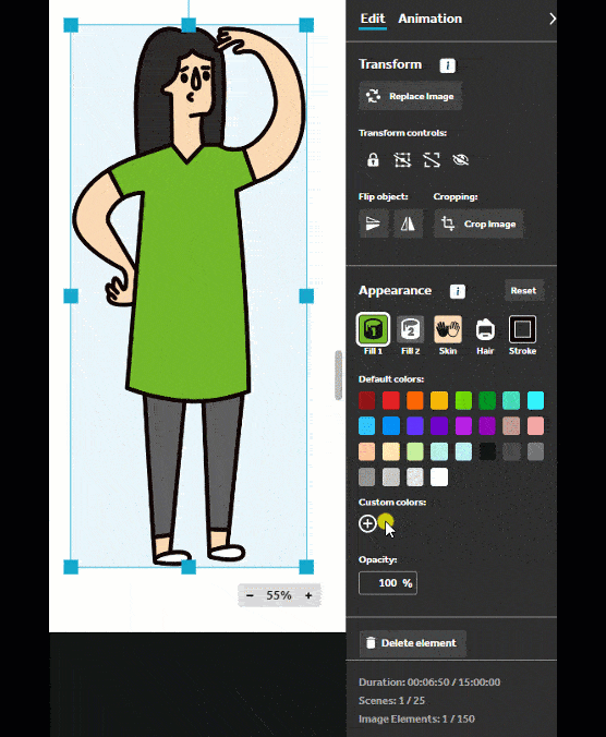 Changing image colors